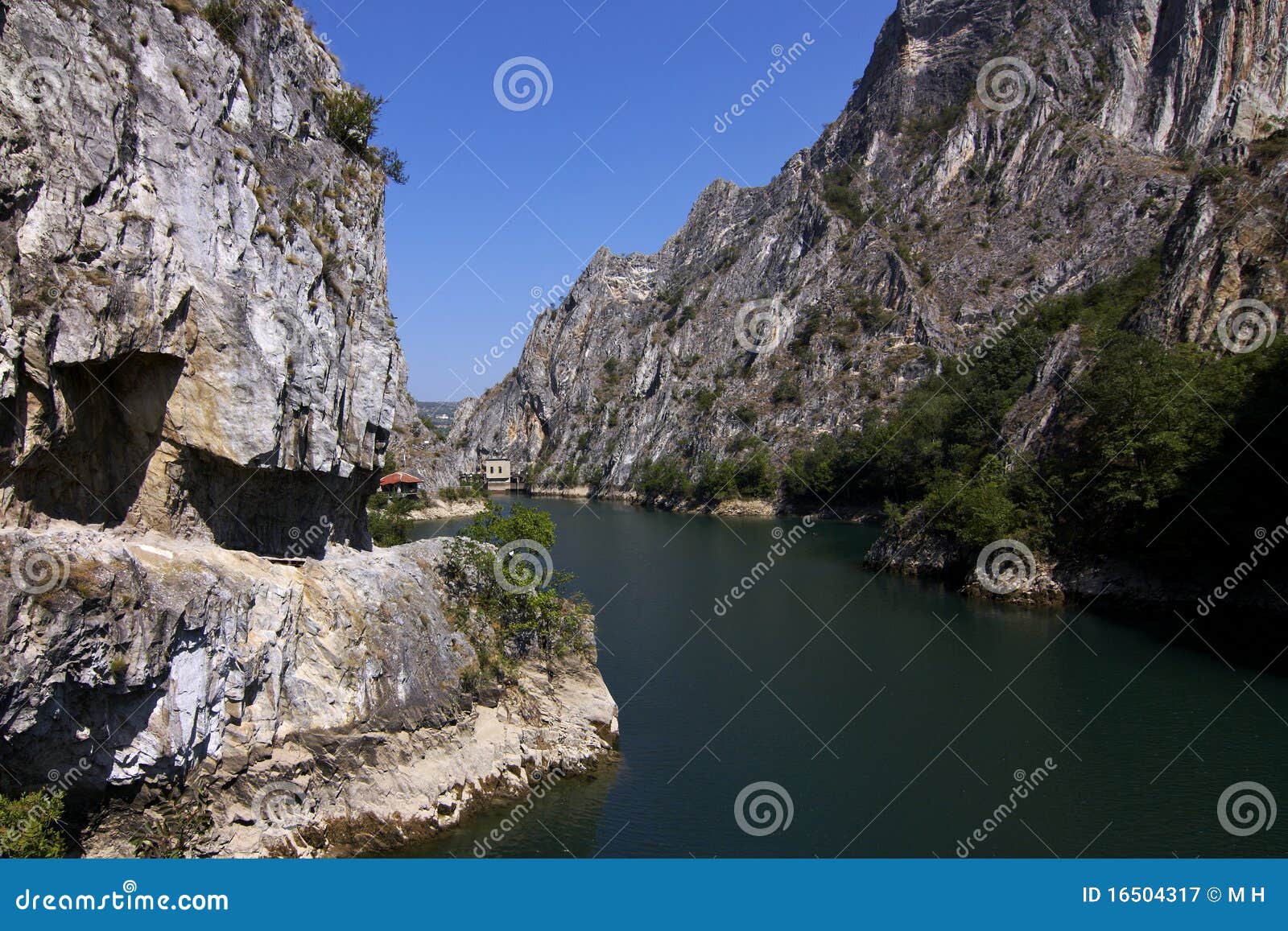 Matka canyon - Macedonia stock image. Image of mountain - 16504317
