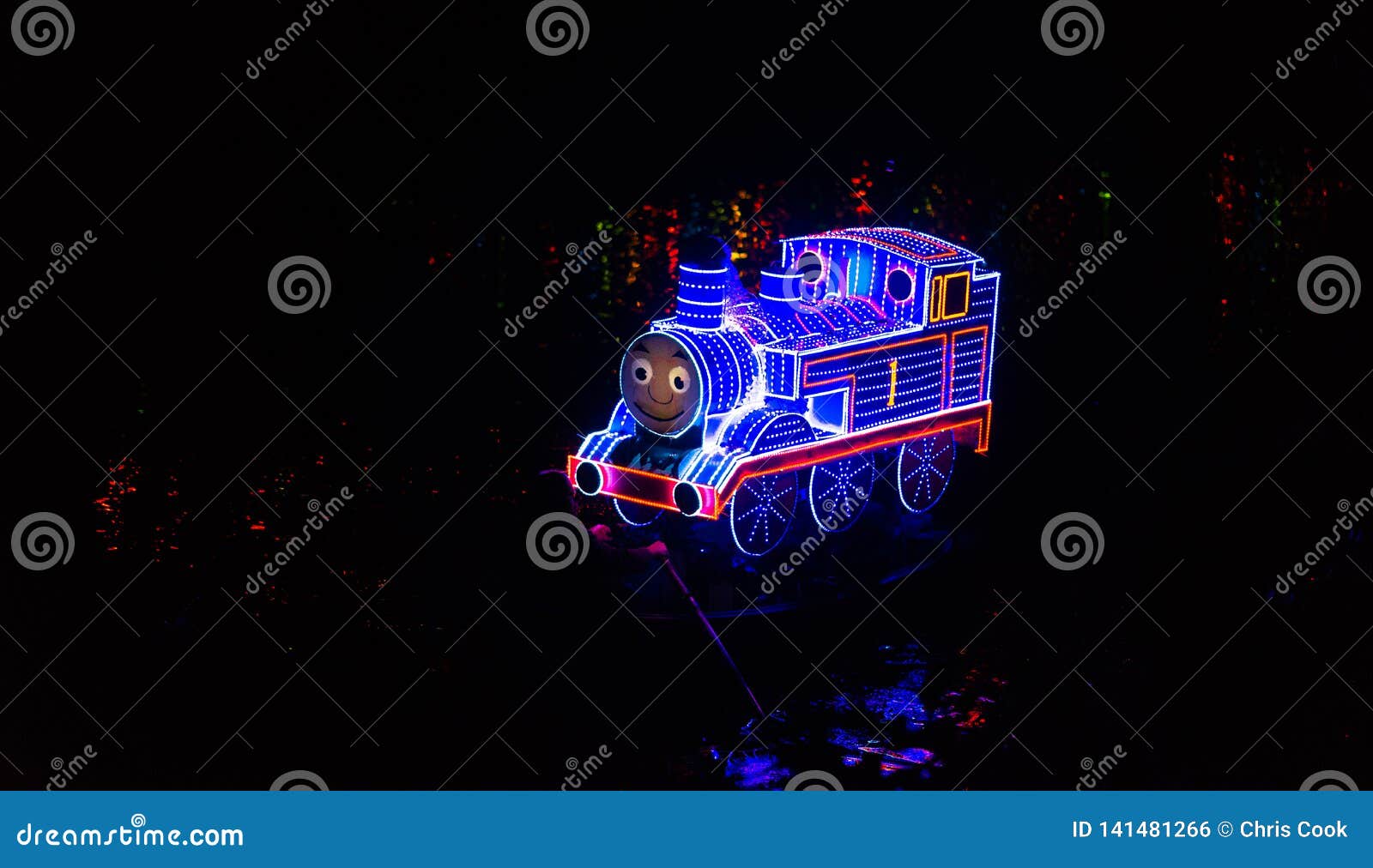 MATLOCK BATH, ENGLAND - OCTOBER 6TH, 2018:Matlock Bath Illuminations ...