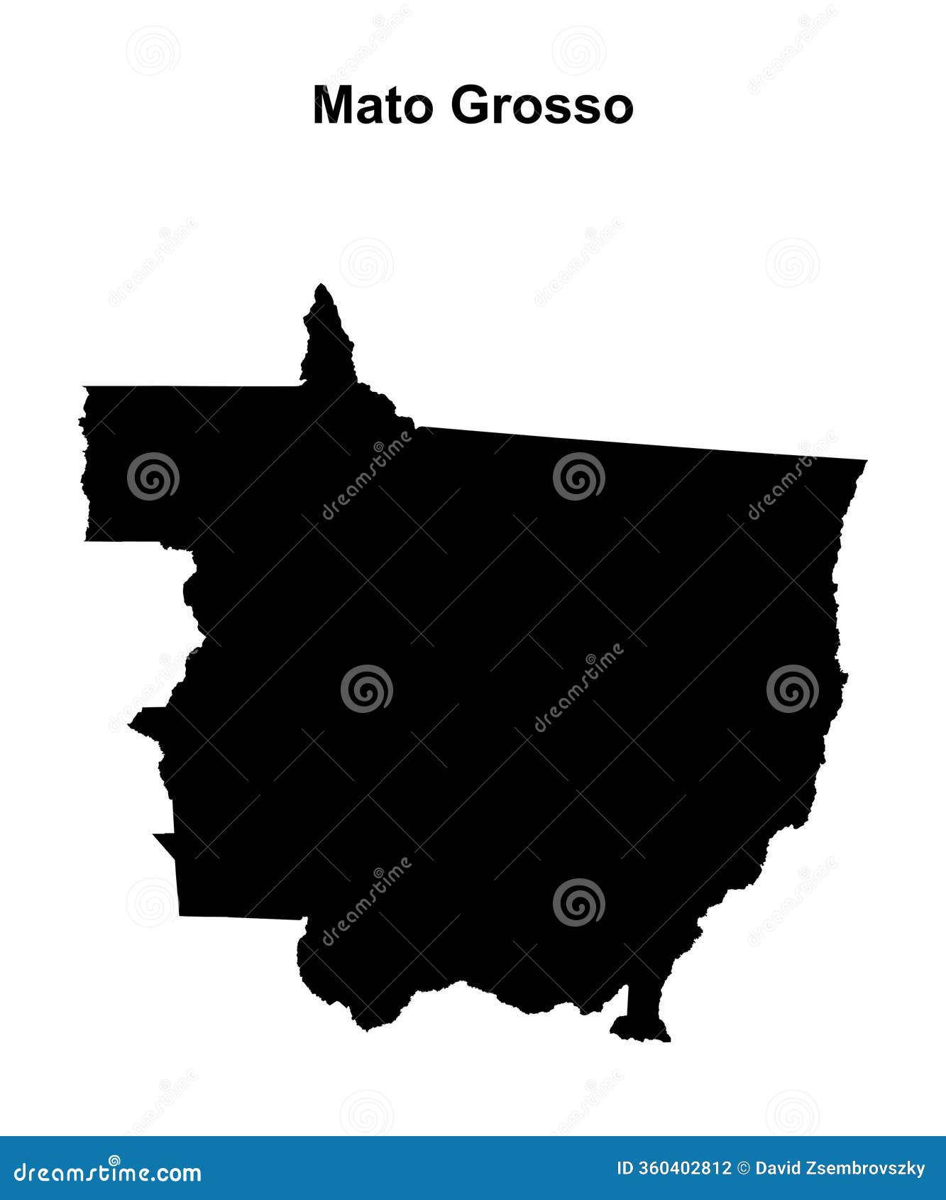 Map Of Mato Grosso With Electronic Circuit Cartoon Vector ...