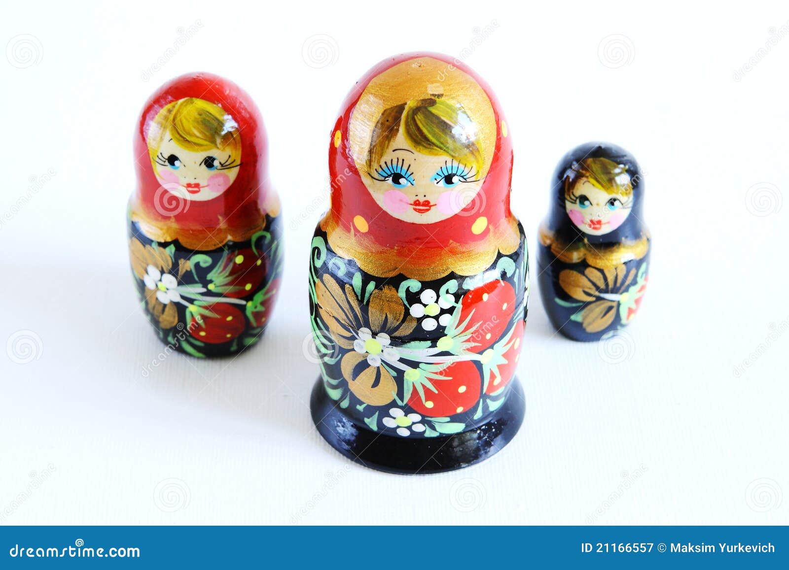 Matreshka stock image. Image of play, cute, size, painted - 21166557