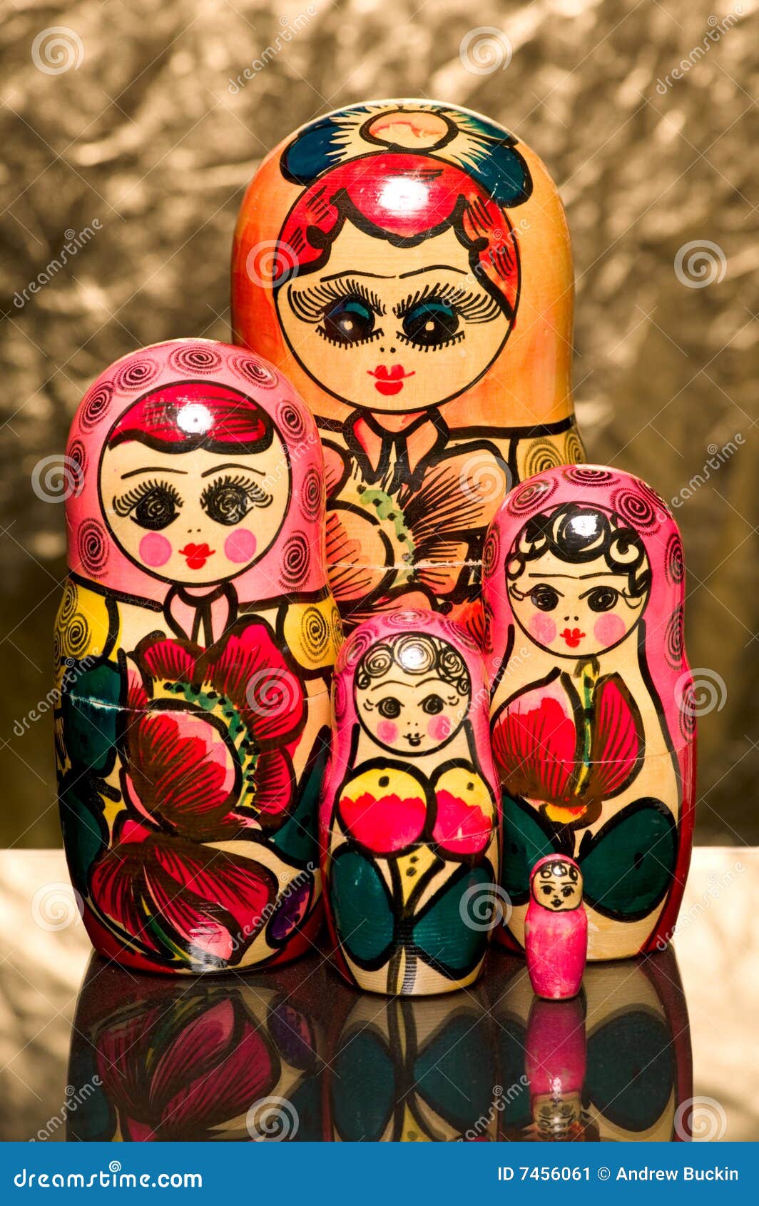 Matreshka stock image. Image of russian, russia, ethnicity - 7456061