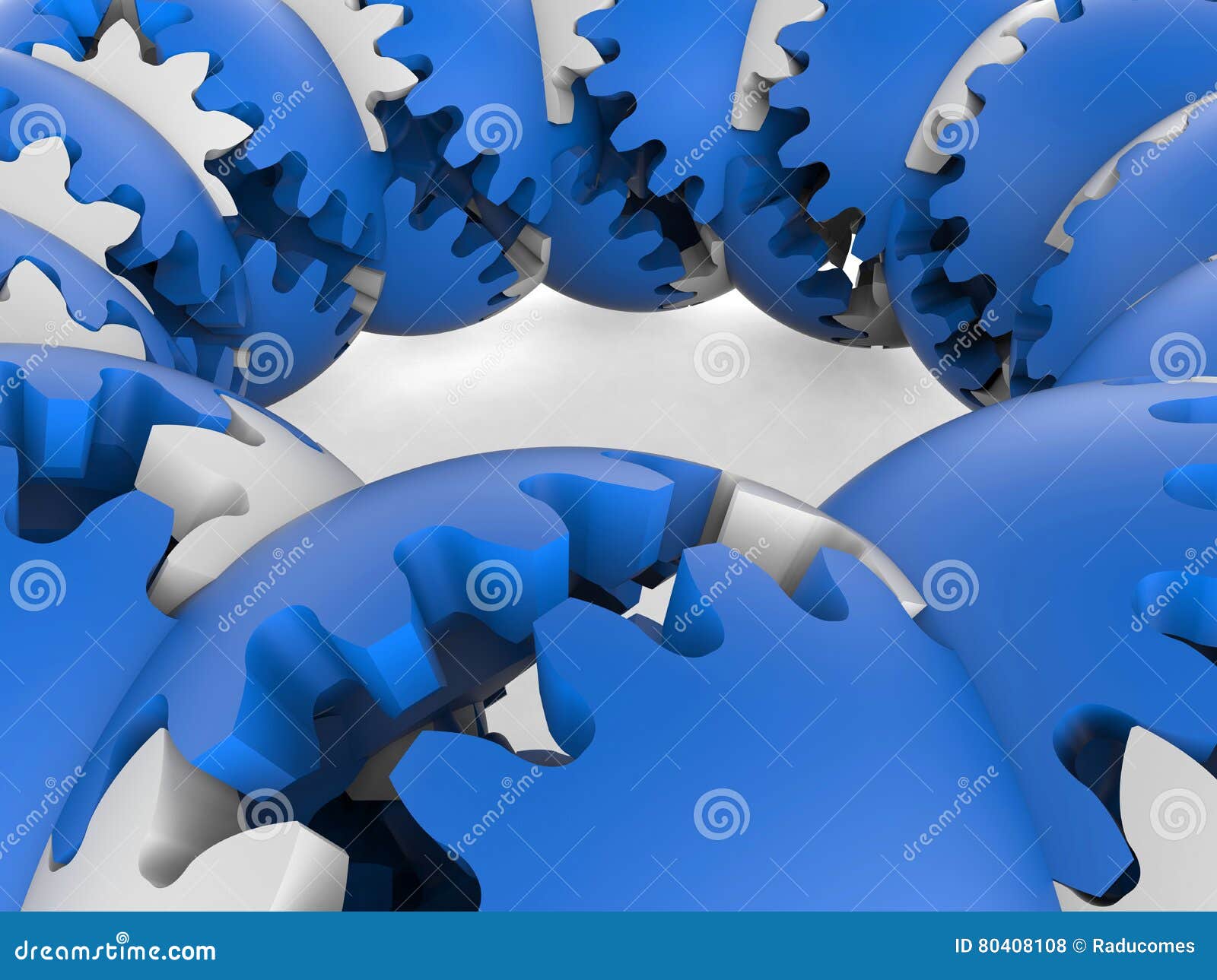 Matrice Delle Sfere Dell'ingranaggio Illustrazione di Stock ...