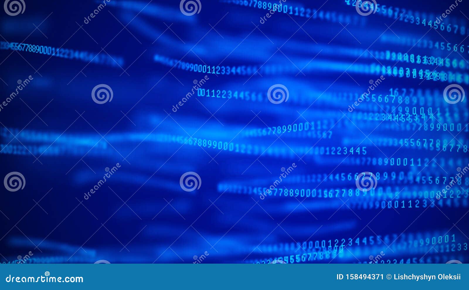 Matrice Di Sfondo Digitale Codice Computer Informazioni Concetto Di ...