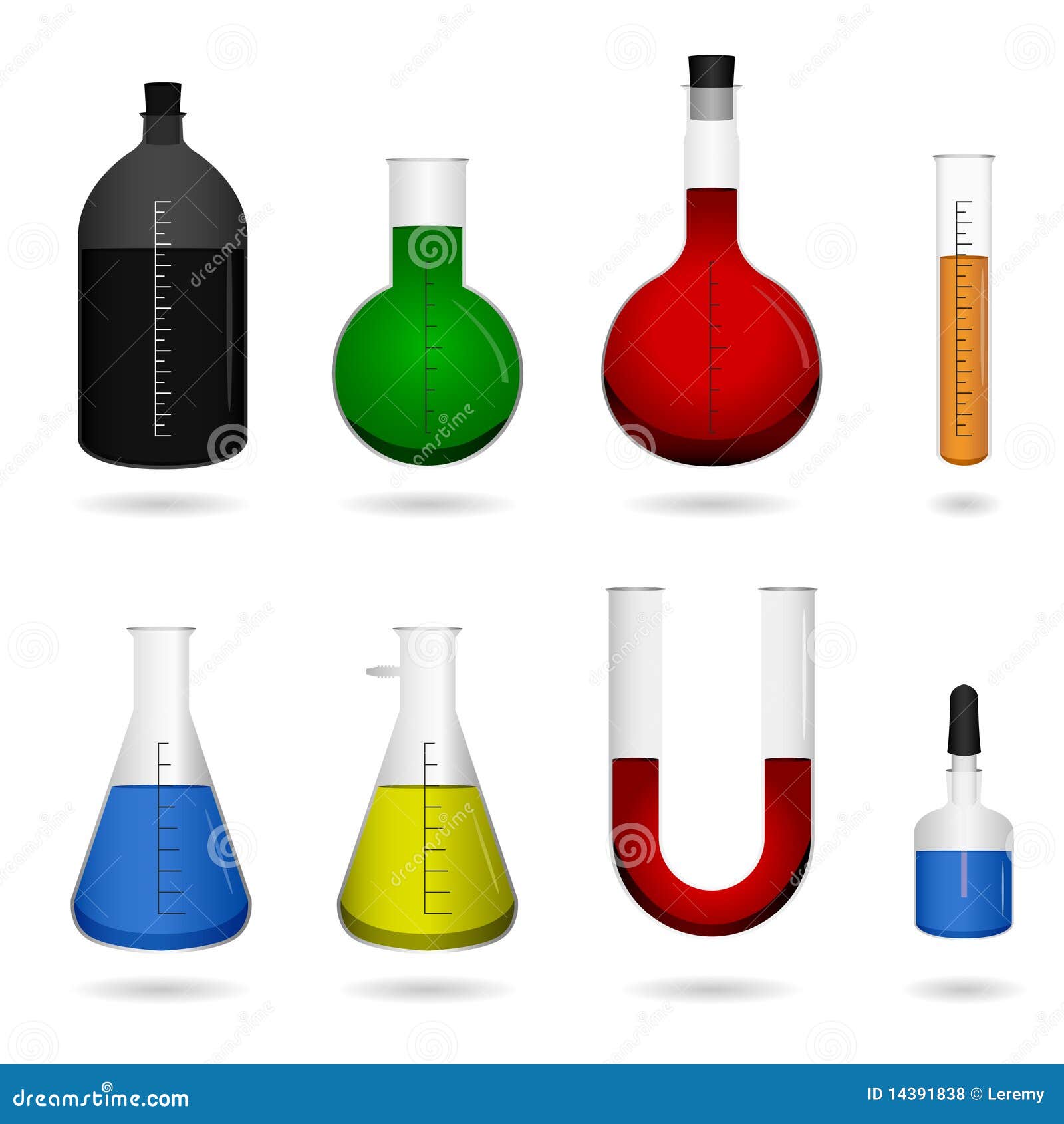 Matériel De Laboratoire De Chimie De La Science Photos libres de droits ...