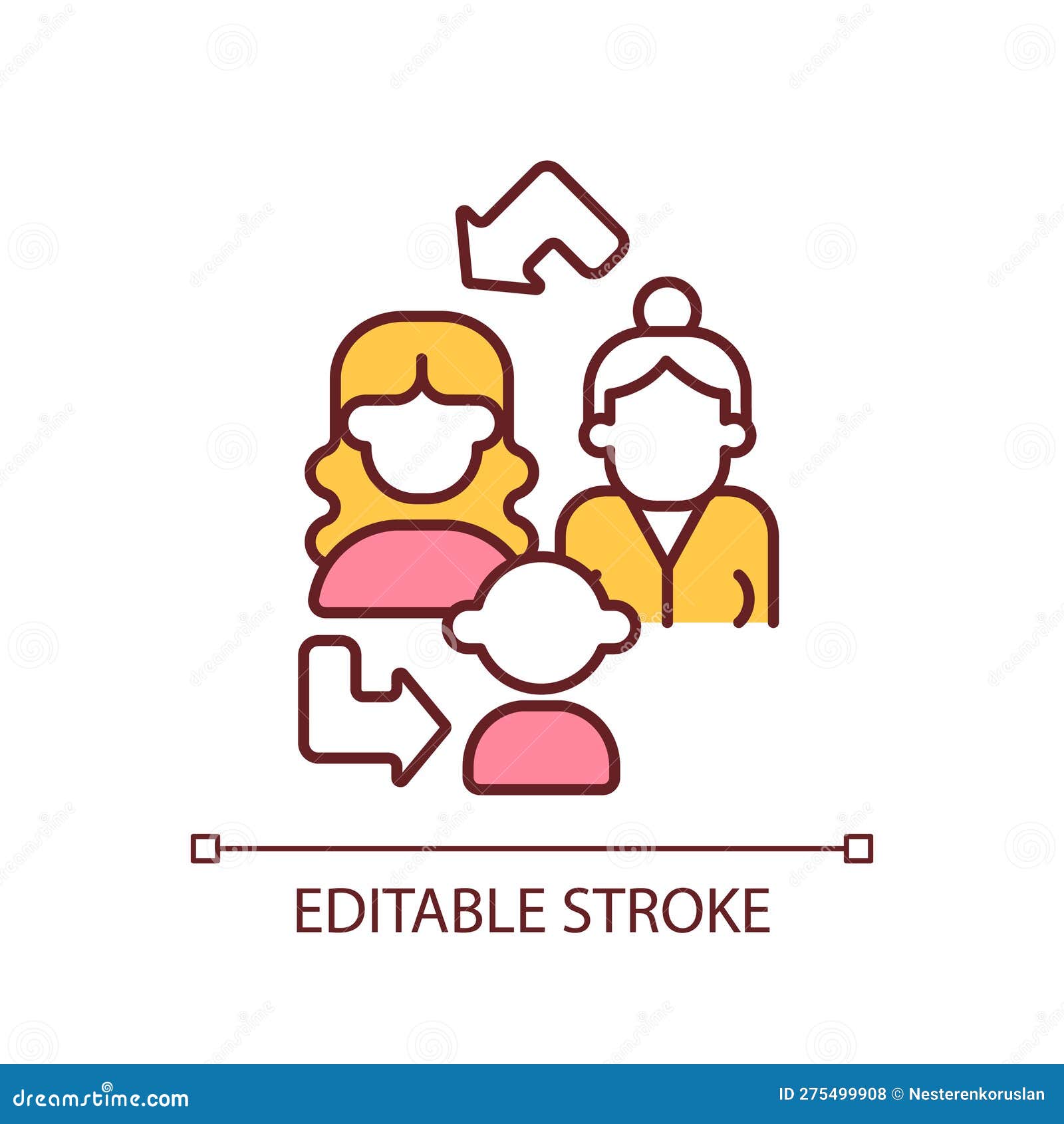 Matrilineal Inheritance RGB Color Icon Stock Vector - Illustration of ... Matrilineal Inheritance RGB Color Icon Stock Vector - Illustration of ...
