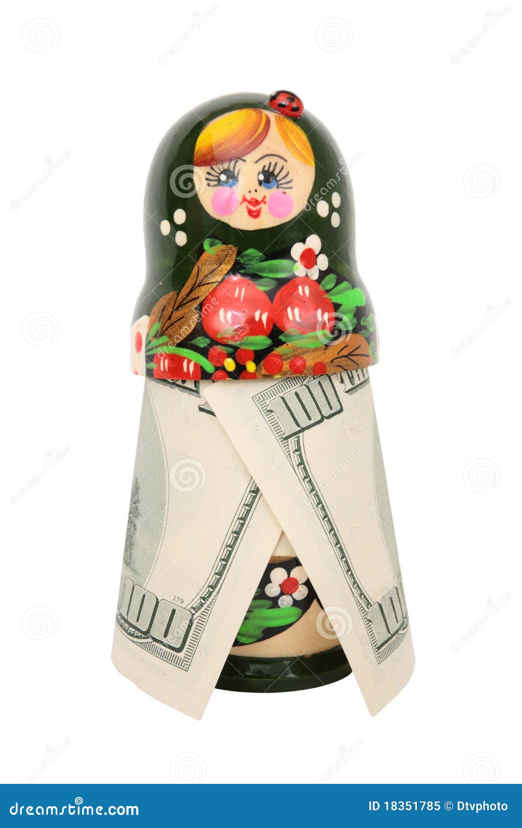 Matrioshka stock image. Image of sell, white, attire - 18351785