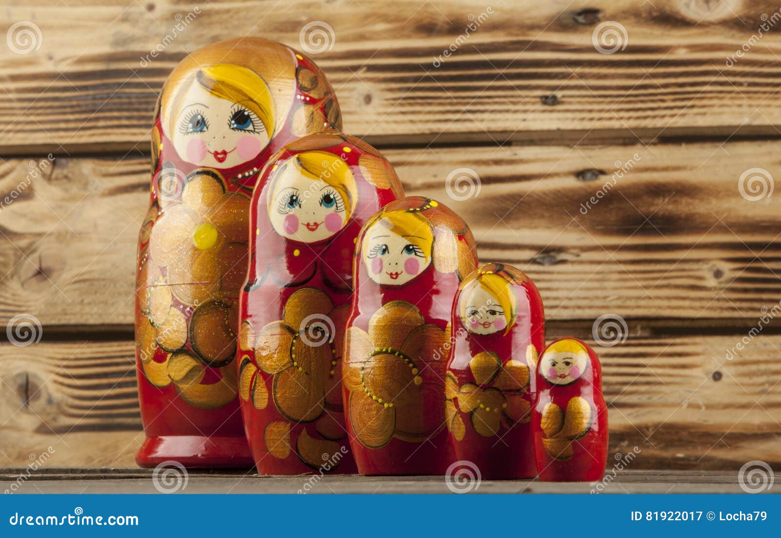 Matrioshka or Babushkas Dolls Stock Image - Image of bright, inside ...