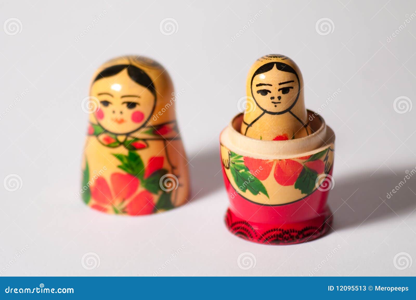 Matrioska stock image. Image of separate, hand, cute - 12095513