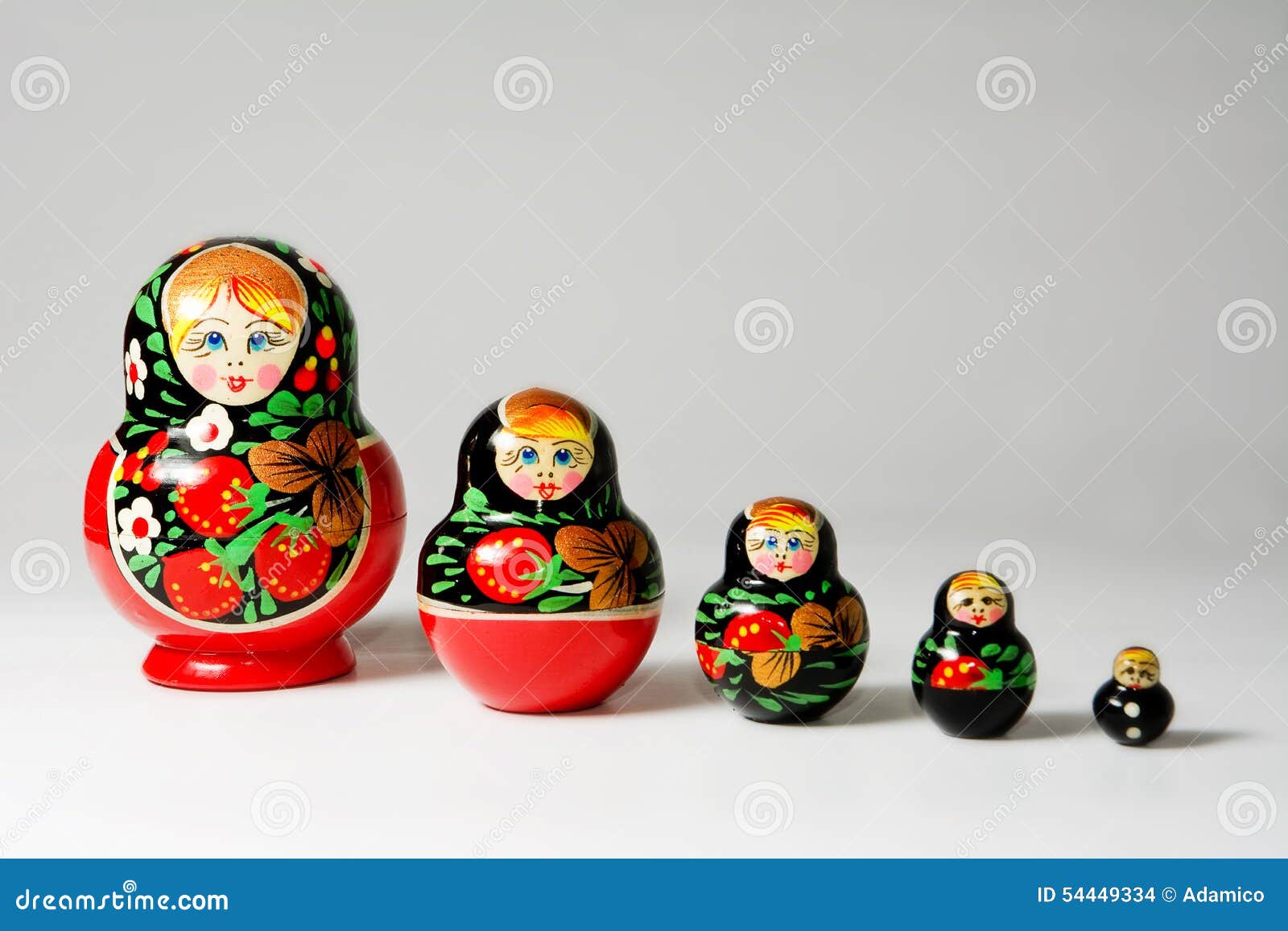 Matrioska fotografia stock. Immagine di accumulazione - 54449334