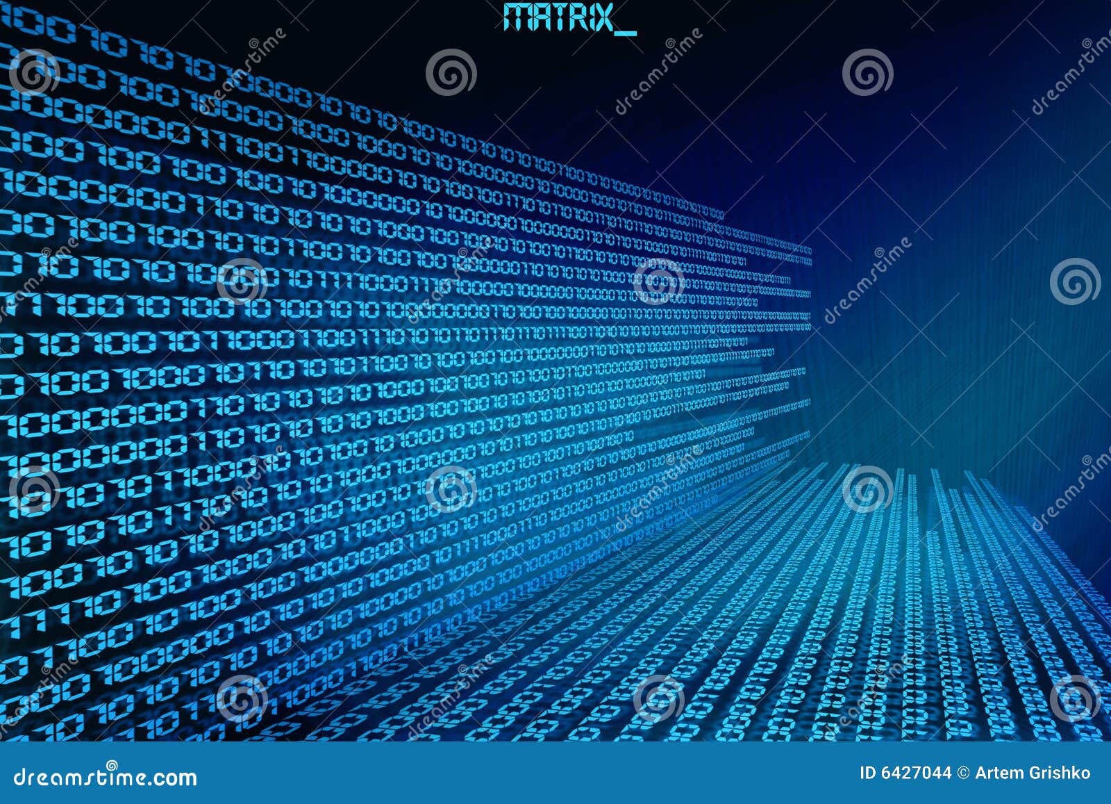 Matrix stock illustration. Illustration of mathematics - 6427044