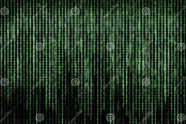 Matrix stock image. Image of binary, mainframe, science - 6796237