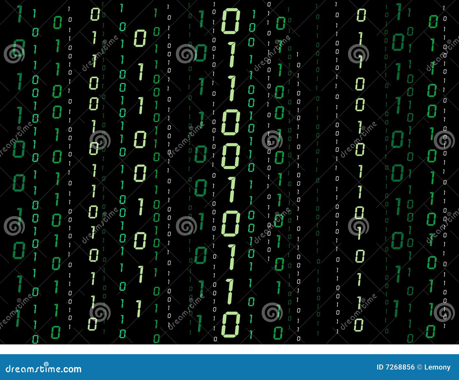 Matrix stock vector. Illustration of digit, modern, lines - 7268856