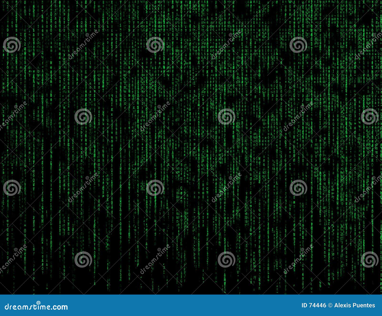 Matrix stock illustration. Illustration of black, computer - 74446