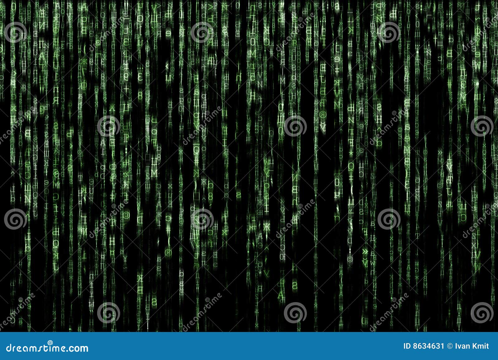 Matrix stock image. Image of digitally, perspective, information - 8634631