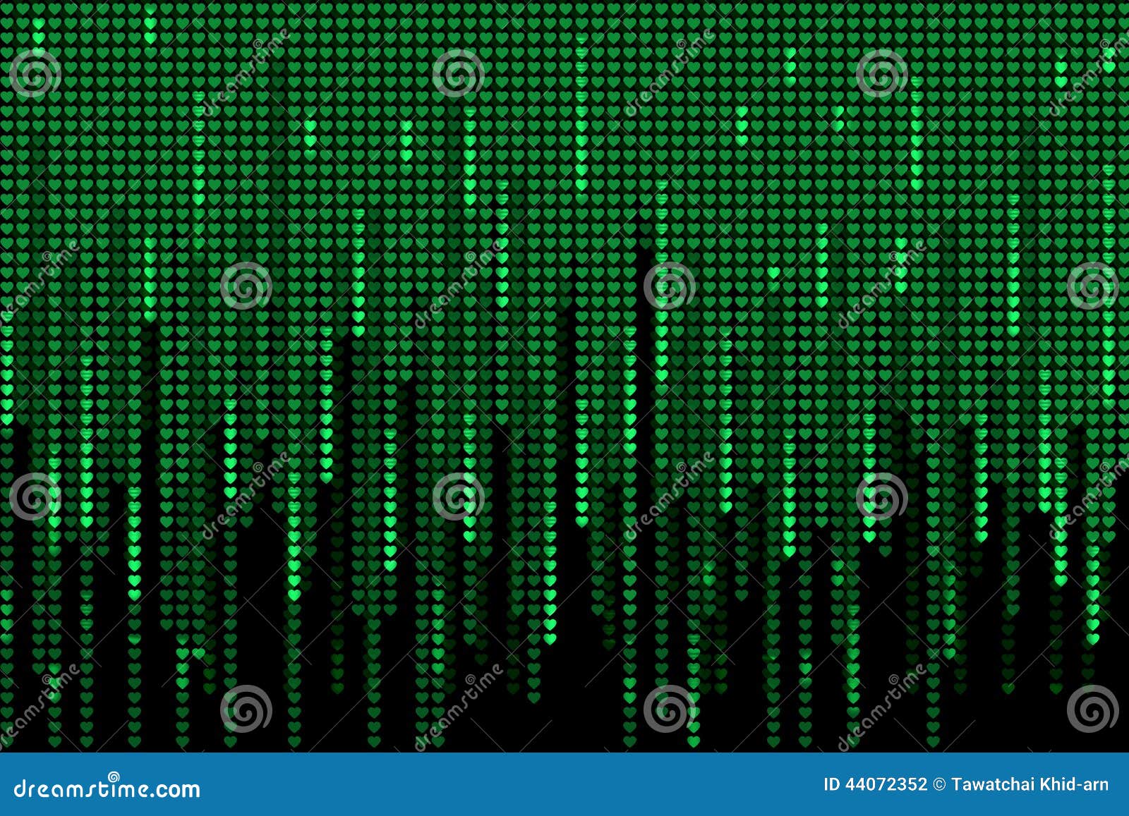 Heart Matrix Royalty-Free Stock Image | CartoonDealer.com #49825576