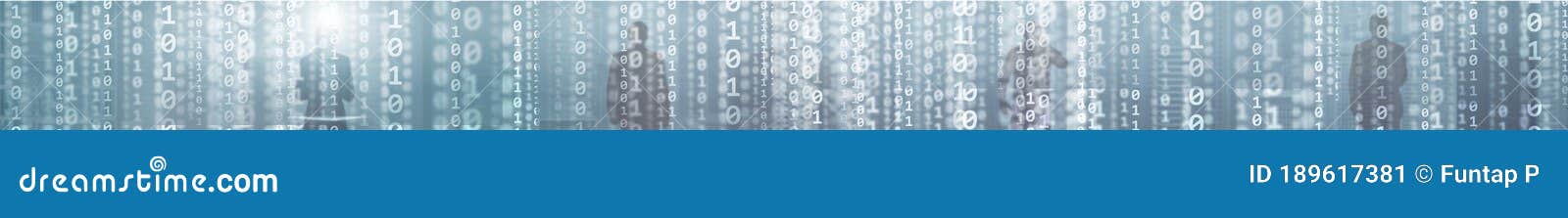 Binary Header And Commercial Targets Stock Photo | CartoonDealer.com ...