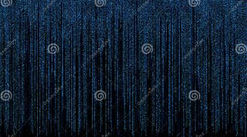 Matrix with Blue Symbols Background Stock Illustration - Illustration ...