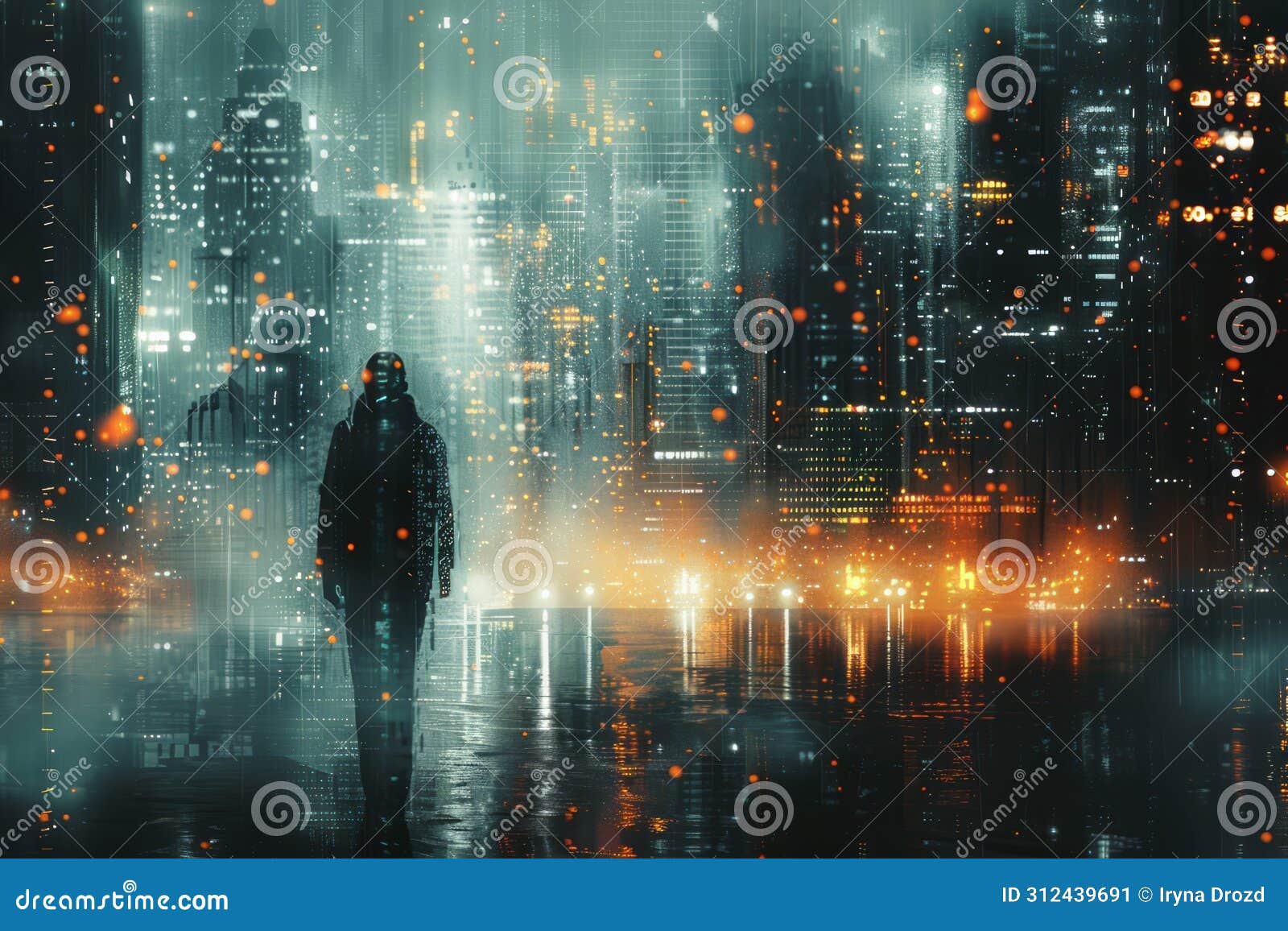 Matrix Business Digital Number Artificial Intelligence, Technology ...