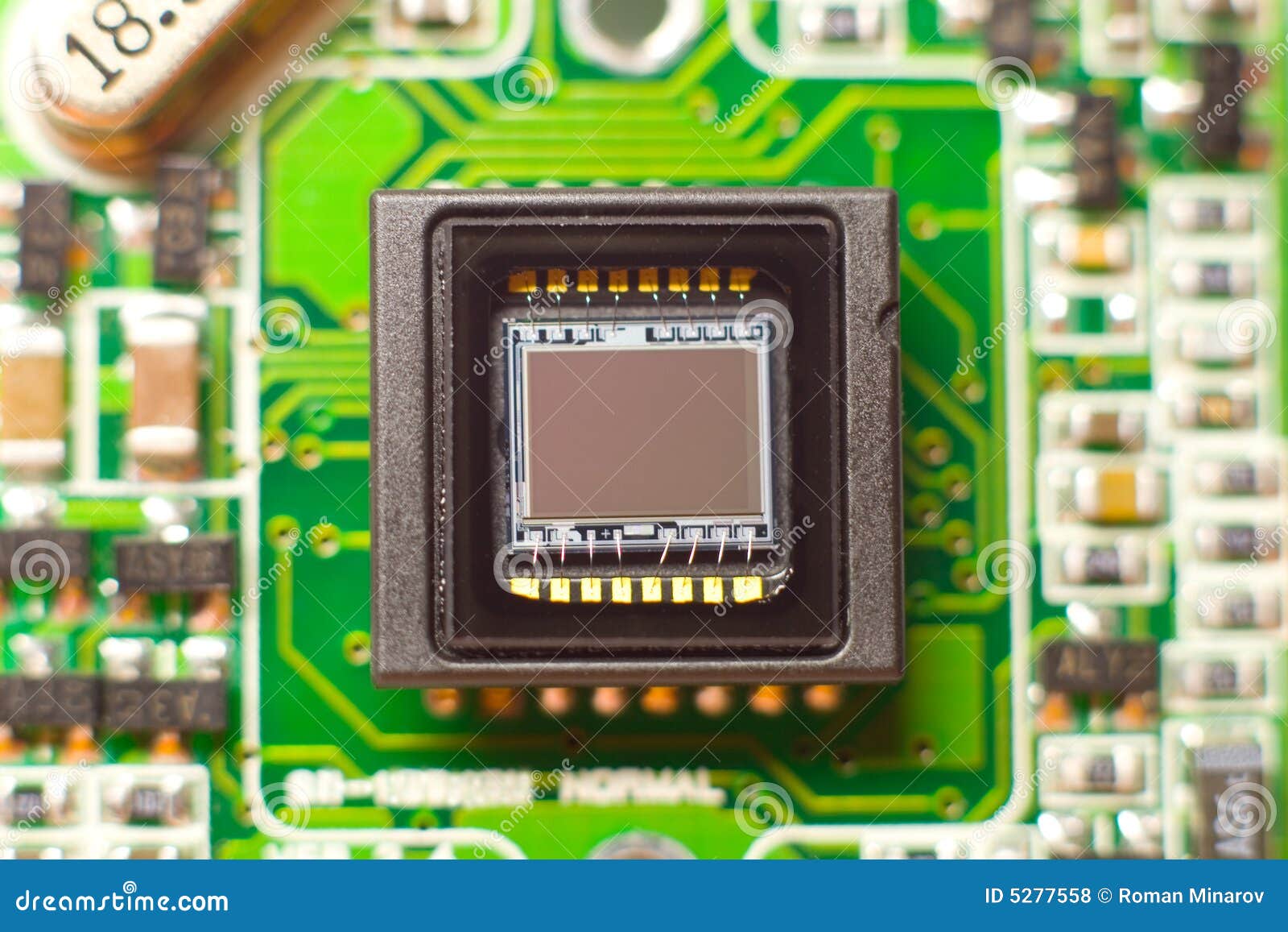 Matrix CCD stock photo. Image of matrix, circuit, electronic - 5277558