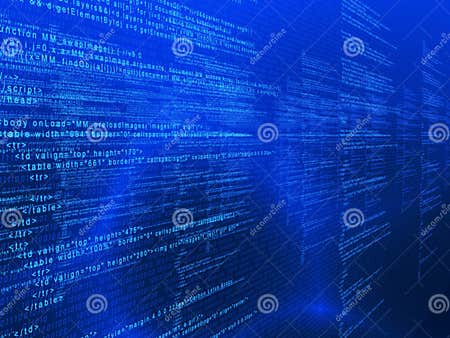 Matrix Code stock illustration. Illustration of tunnel - 2512508