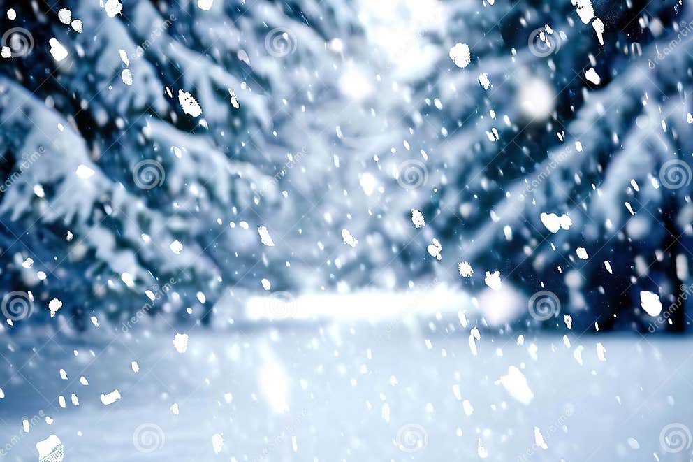 Matrix Code Digital Snowfall Snowflakes Represented As Falling D Stock ...