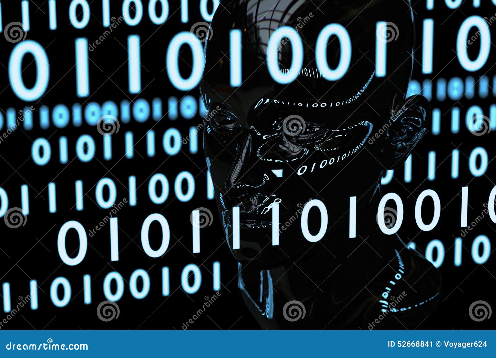 Matrix Face Stock Photo | CartoonDealer.com #46858128