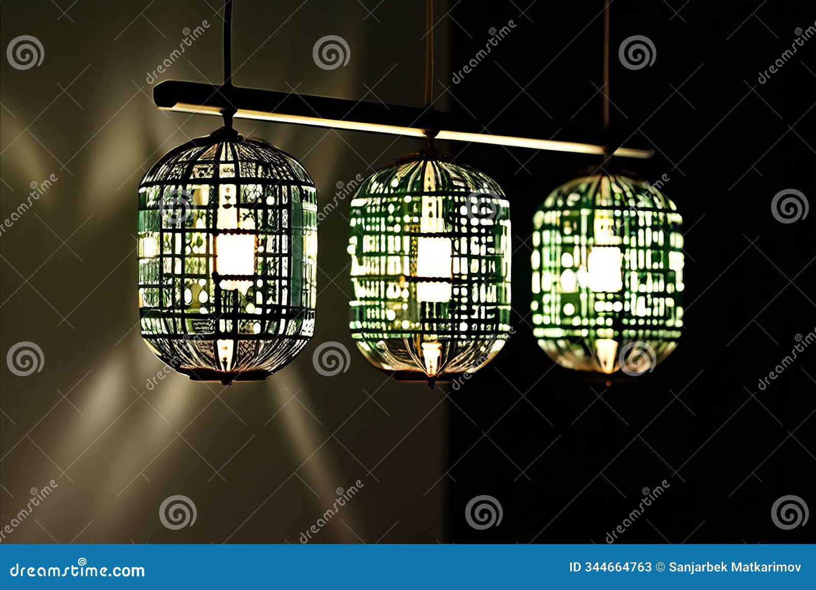 Matrix Code Light Fixtures Light Fixtures Adorned with Matrix Co Stock ...