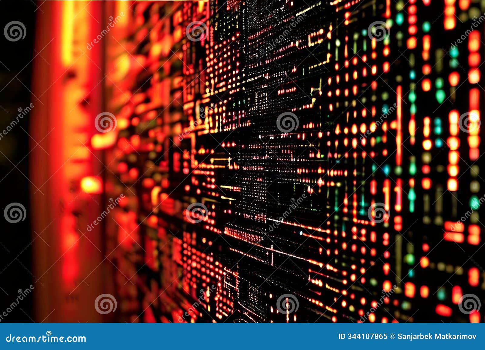Matrix Code Overlay Integrate Digital Code Patterns for a Tech I Stock ...