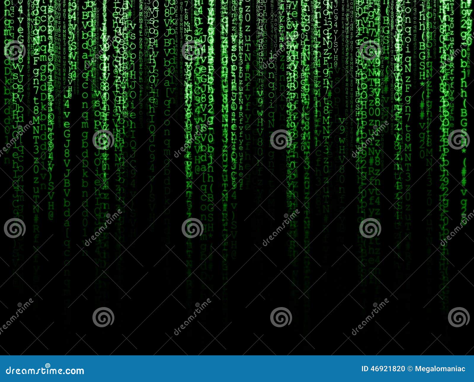 Matrix stock illustration. Illustration of line, language - 46921820