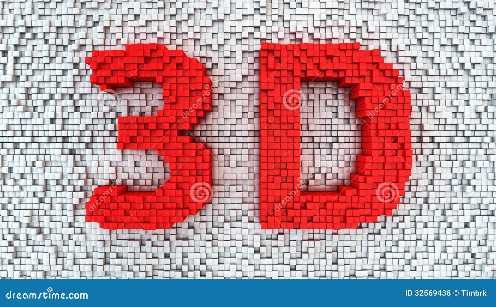 Matrix 3D stock illustration. Illustration of cube, graphic - 32569438