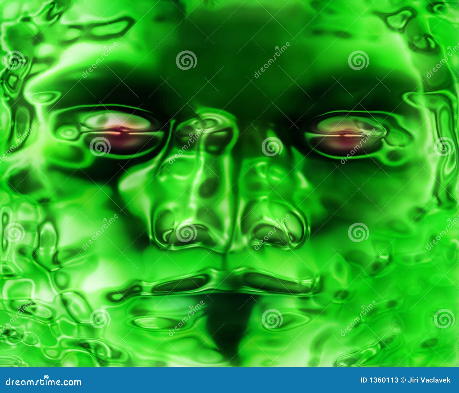Matrix FACE stock illustration. Illustration of computer - 1360113