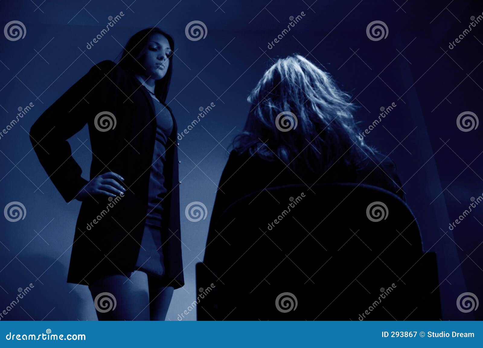 Matrix girls stock image. Image of matrix, acting, secretary - 293867