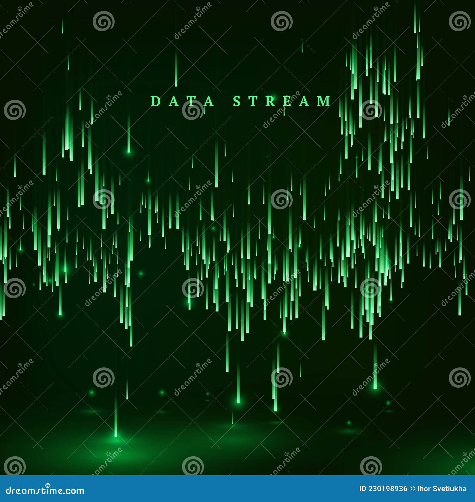 BCG Matrix On The Green Chalkboard . Vector Illustration ...