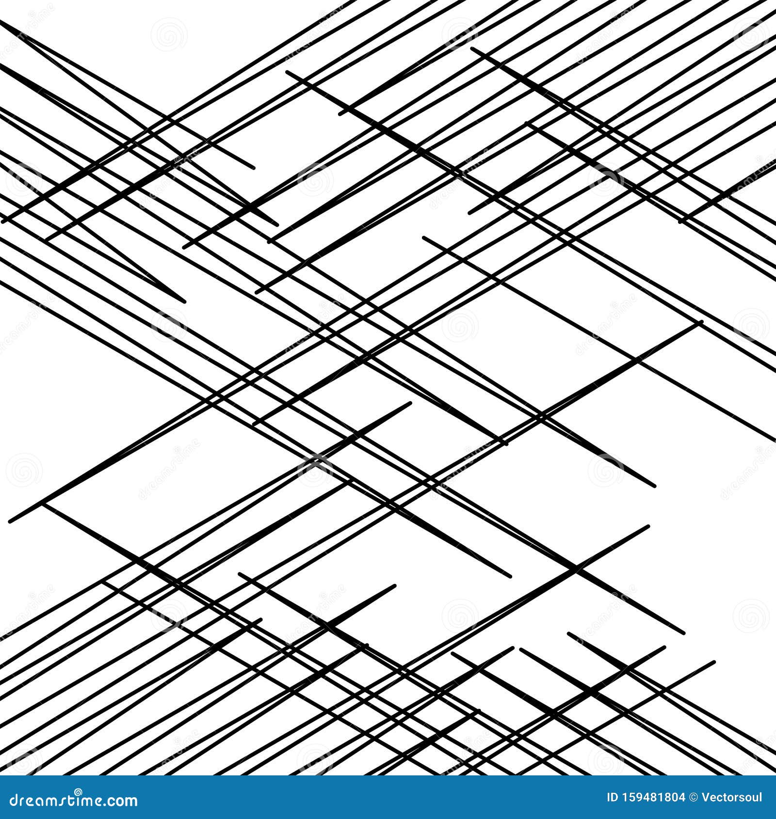 Matrix, Grid, Mesh Pattern of Intersecting Irregular, Dynamic Lines ...