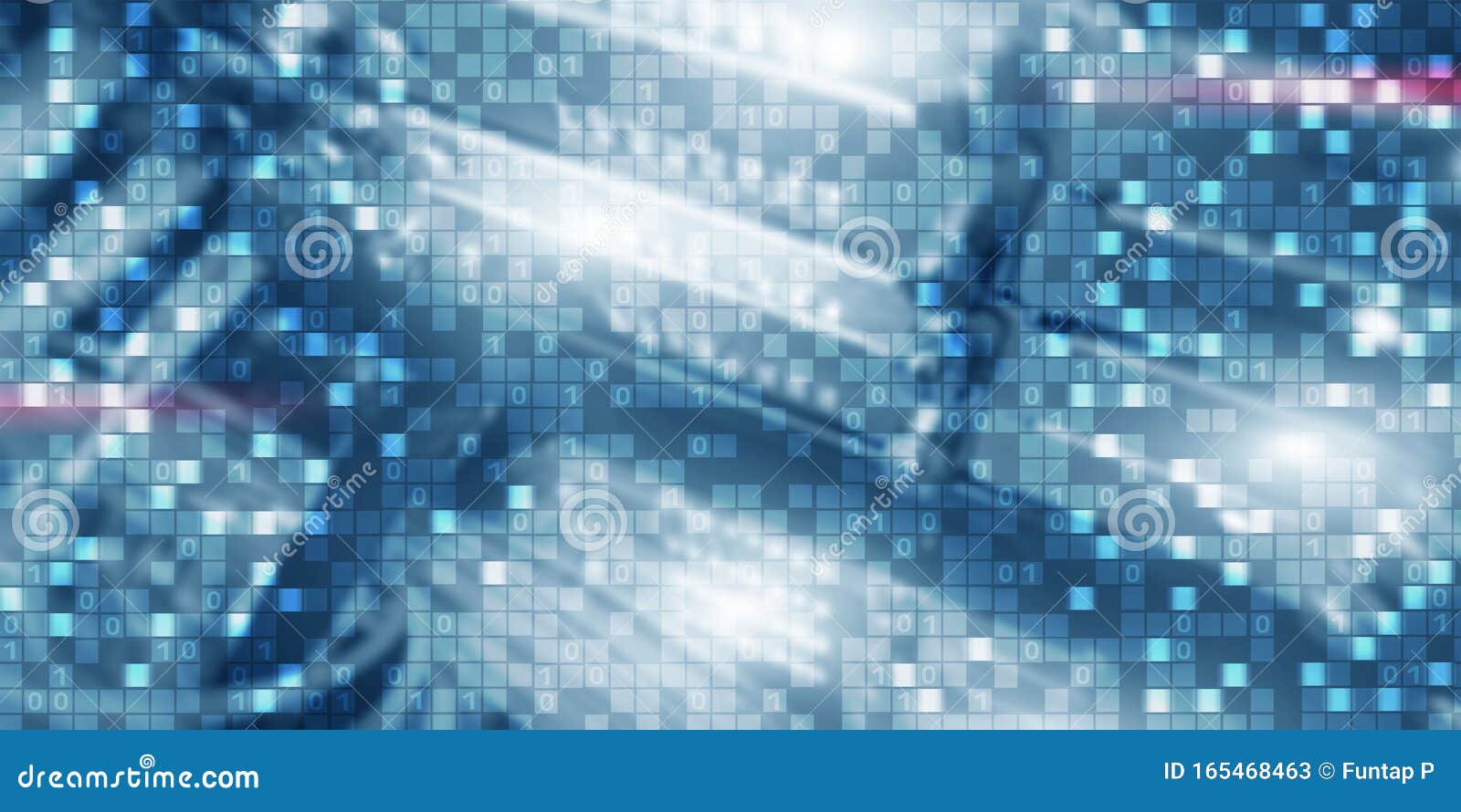 Matrix Information Technology and Internet Concept. Digital Wallpaper ...