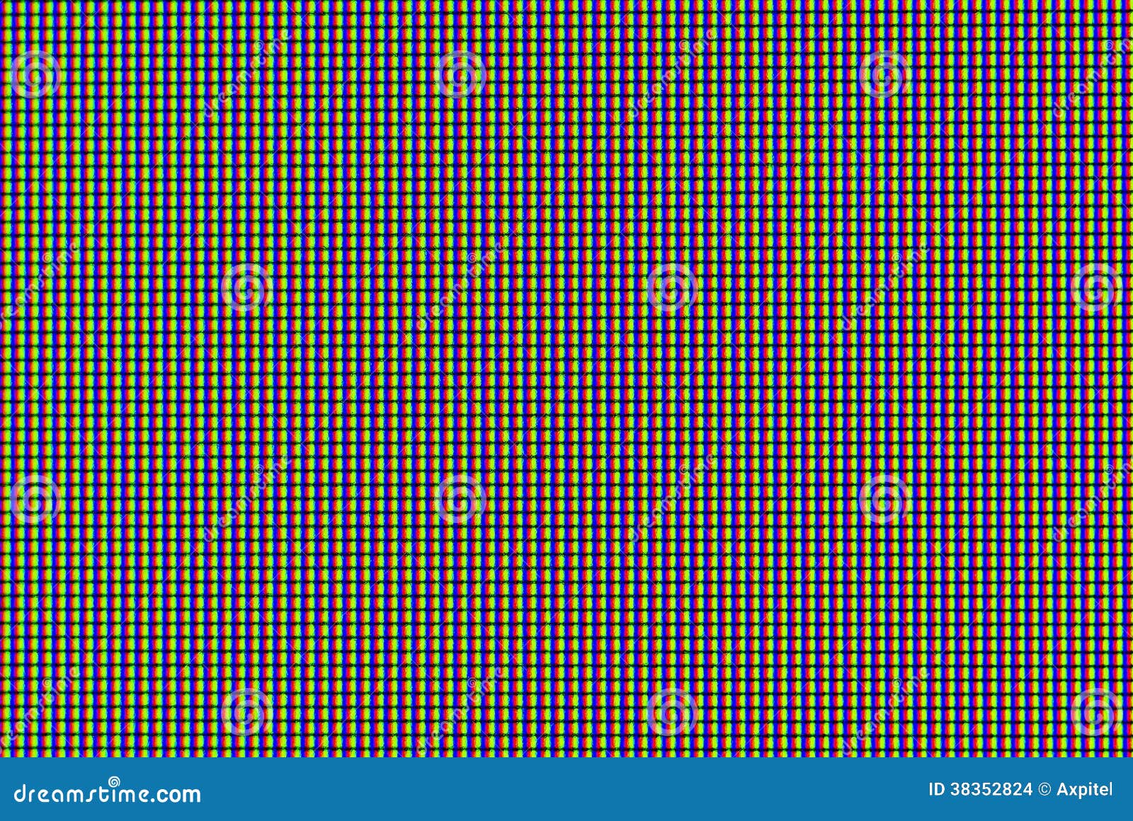 Matrix of Lcd Screen Macro Shot Stock Photo - Image of pixelated ...