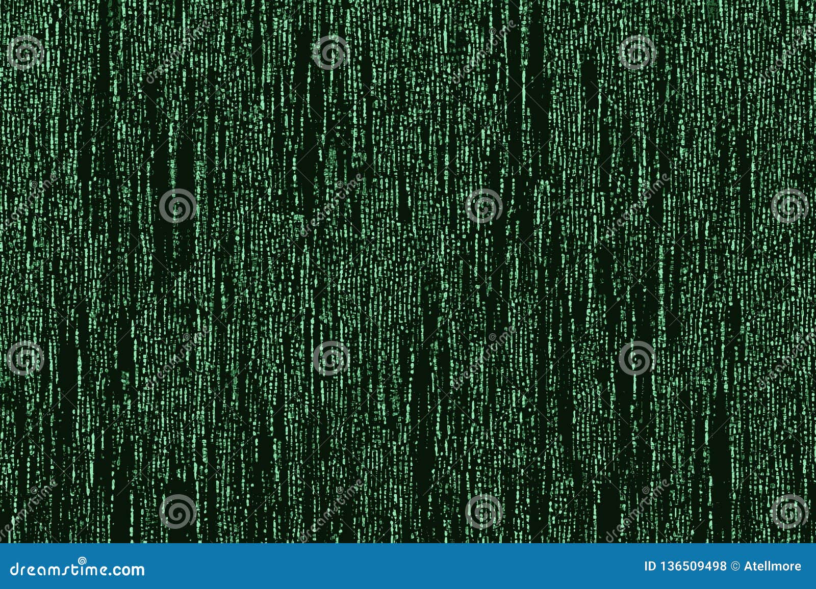 Matrix-like Image of Code Running on a Computer Terminal Stock ...