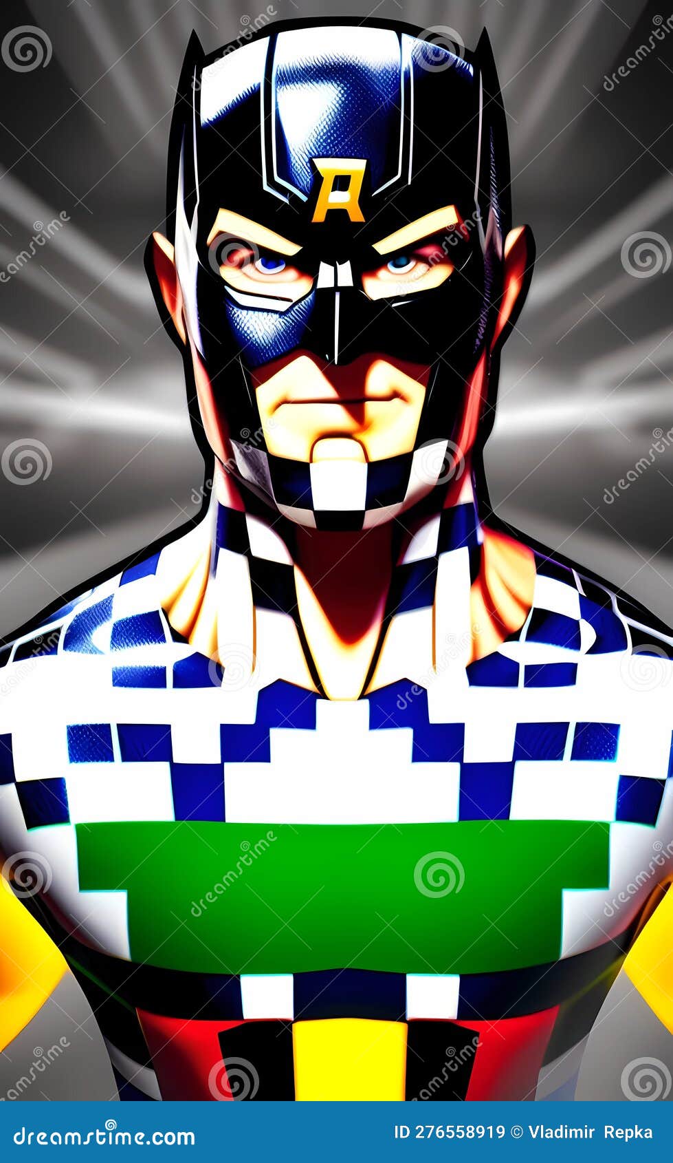 The Matrix Man - AI Generated Artwork Stock Illustration - Illustration ...