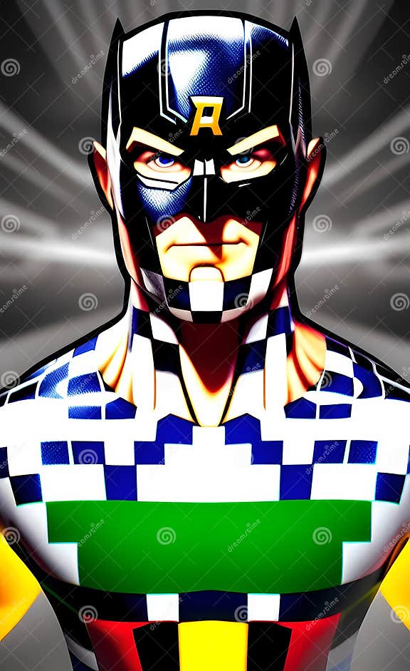 The Matrix Man - AI Generated Artwork Stock Illustration - Illustration ...