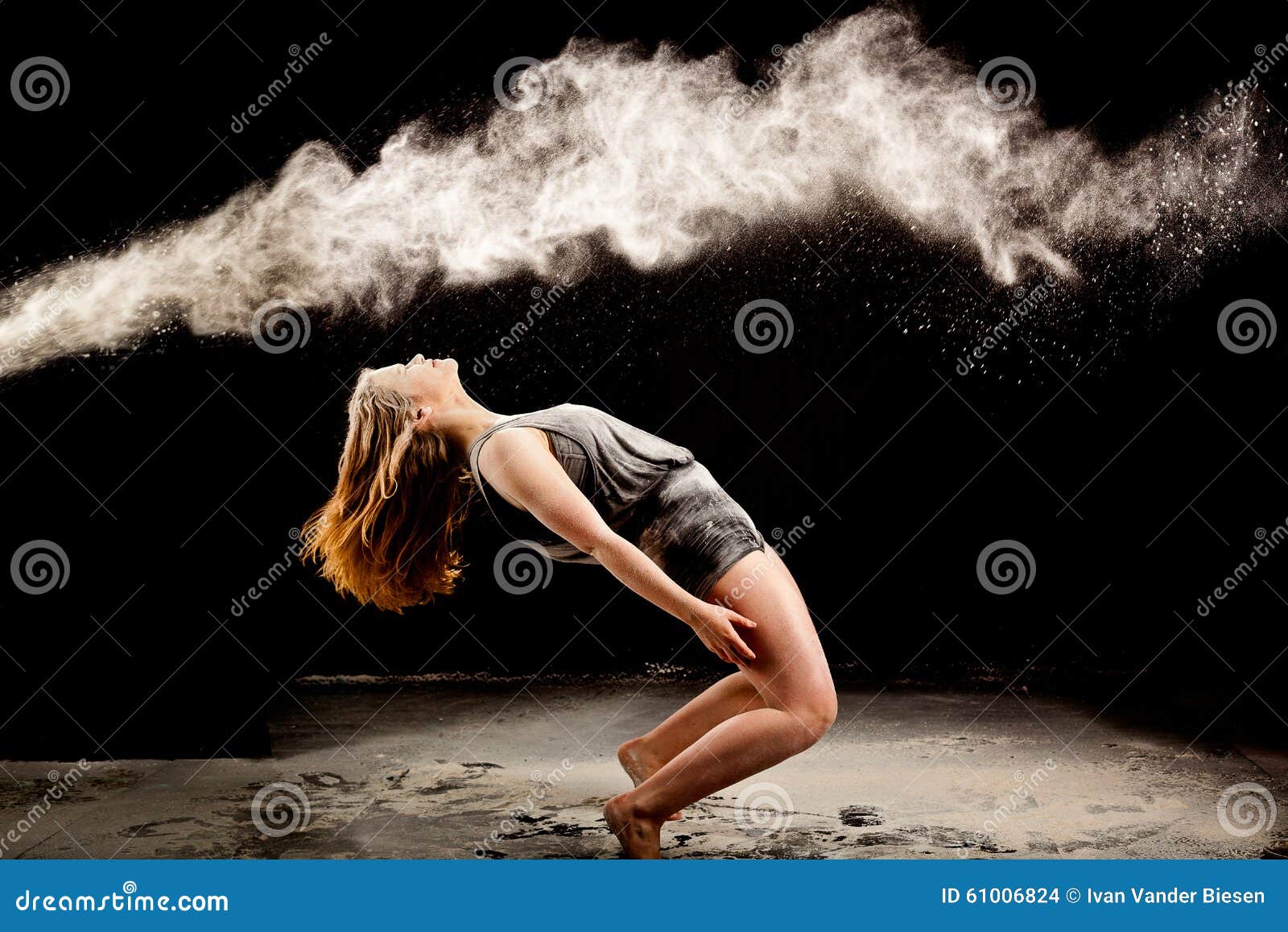 Matrix powder dance pose stock photo. Image of magic - 61006824
