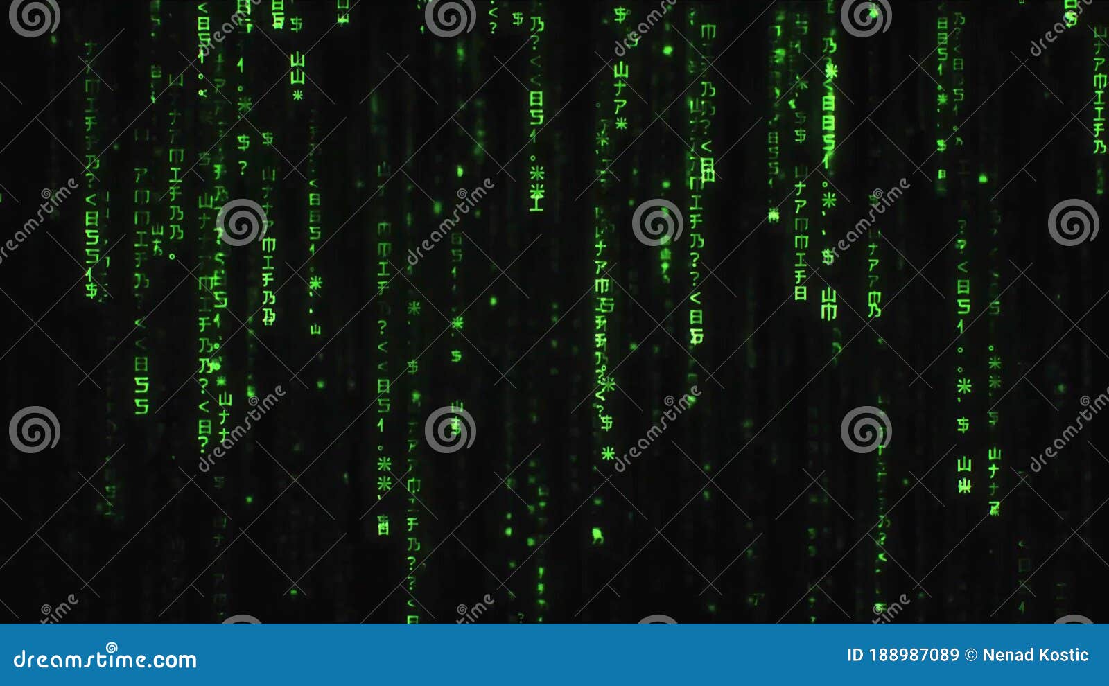 Matrix Red Dropping Code.Digital Binary Data, Streaming Code Zoom Background Digital Binary Data ...