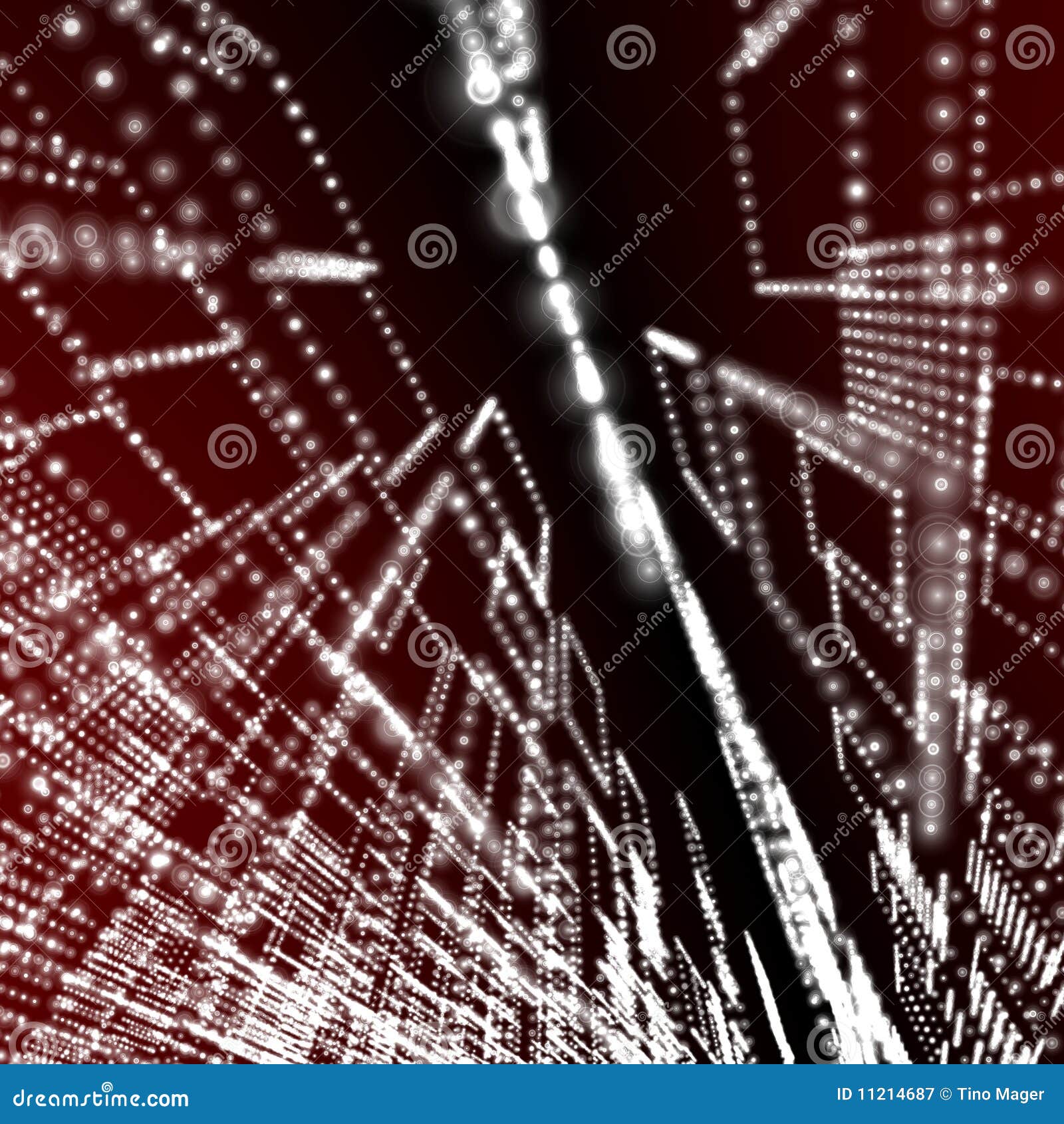 Matrix Space Sphere Background Stock Illustration - Illustration of ...