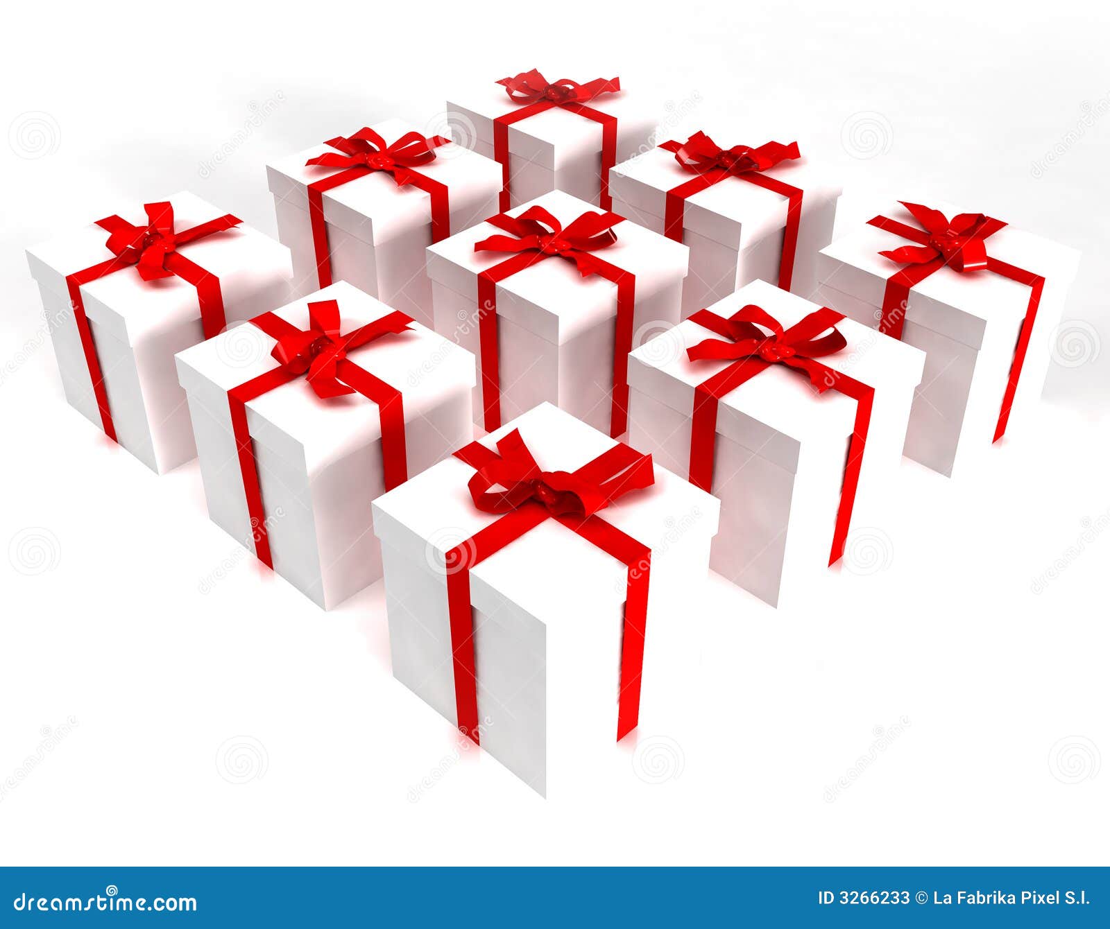 Matrix Of White Gift Boxes Stock Image | CartoonDealer.com #3266233