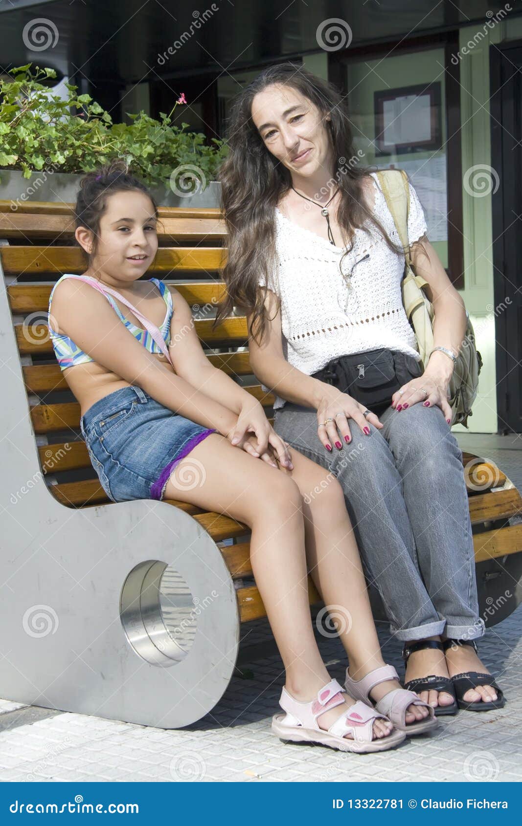 Matriz e filha imagem de stock. Imagem de férias, descanso - 13322781