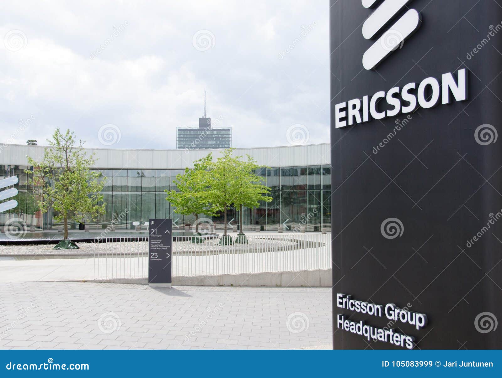 Matrizes De Ericsson Em Kista Imagem de Stock Editorial - Imagem de ...