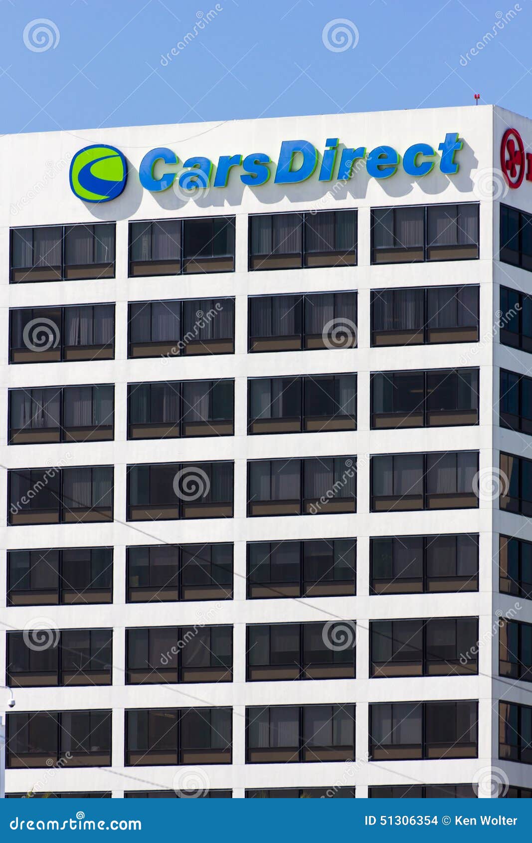 Matrizes E Logotipo De CarsDirect Imagem de Stock Editorial - Imagem de ...