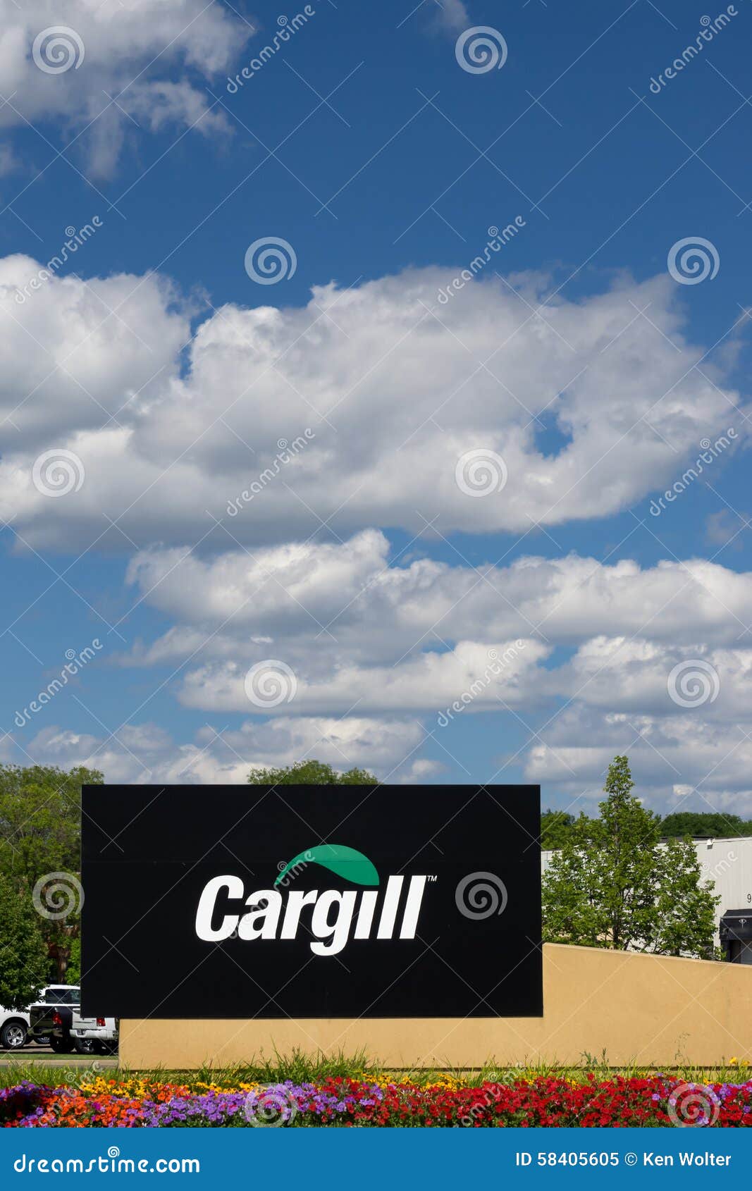 Matrizes E Sinal Incorporados De Cargill Imagem Editorial - Imagem de ...