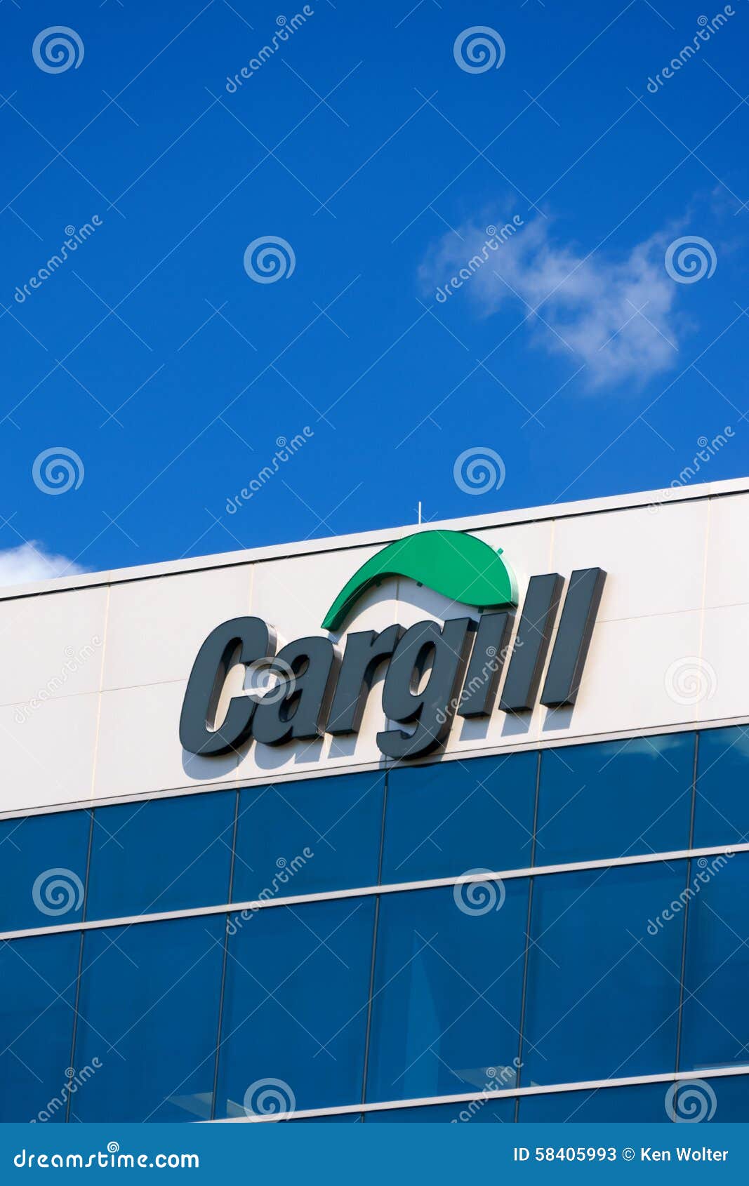 Matrizes E Sinal Incorporados De Cargill Foto de Stock Editorial ...