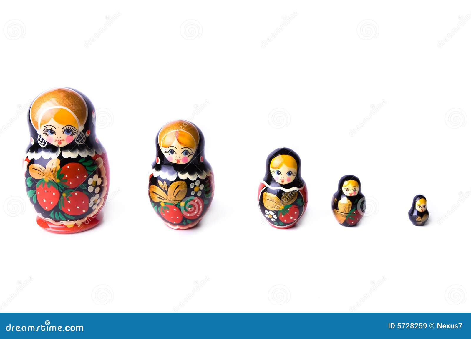 Matrushka Toys stock image. Image of russian, russia, colorful - 5728259
