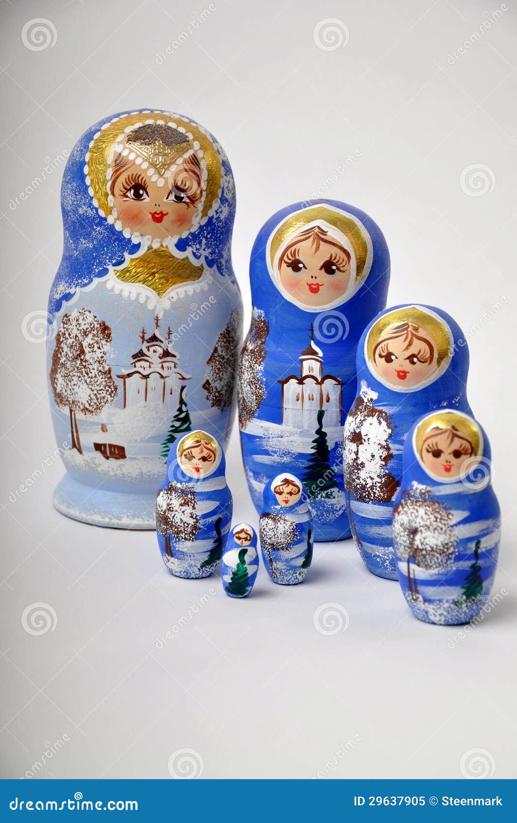 Matryoshka stock image. Image of cultural, handcrafted - 29637905